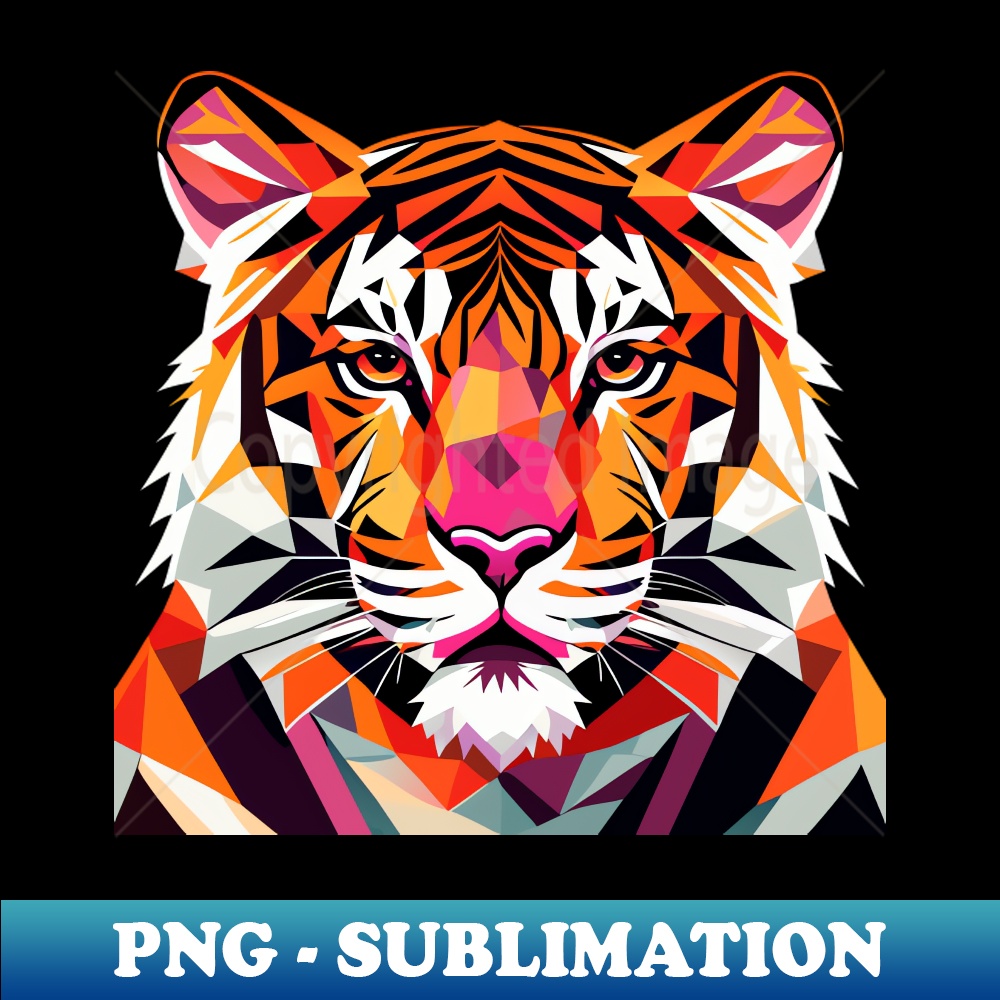 Polygon of lion monster in cartoon - PNG Transparent Sublima - Inspire ...