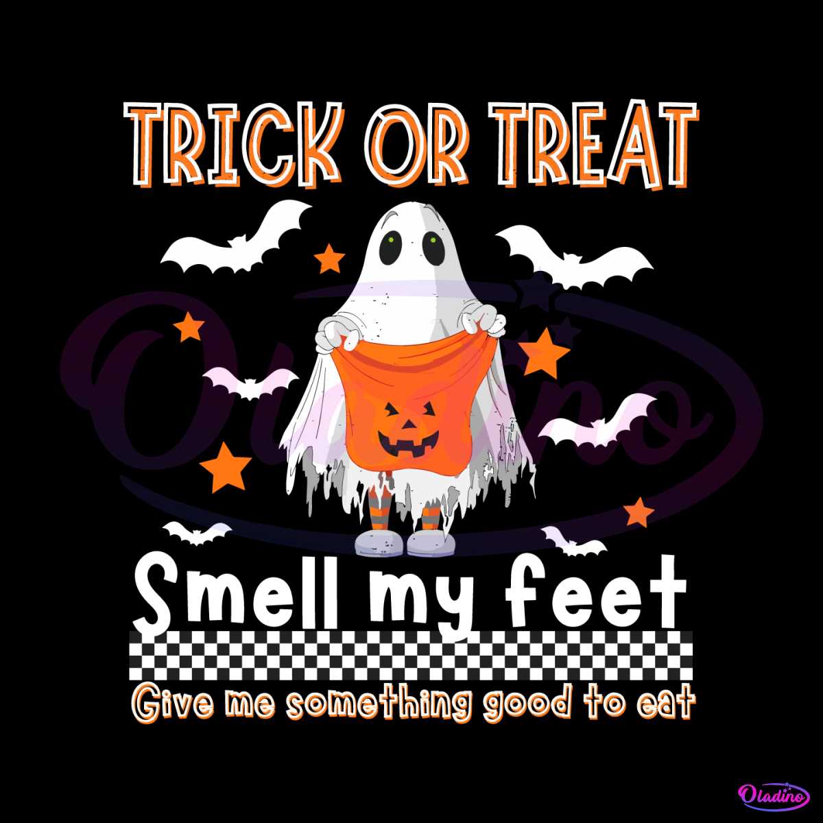 Funny Ghost Trick or Treat Smell My Feet SVG Download 2111 | Inspire Uplift