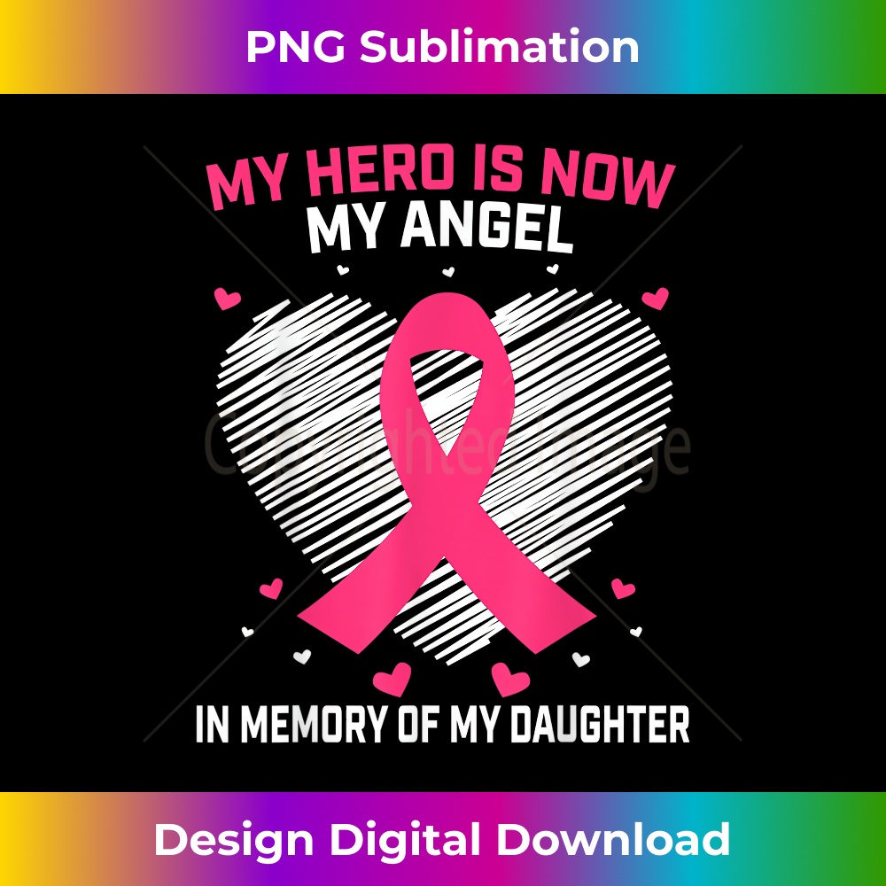 Pink Ribbon In Memory Of My Daughter Breast Cancer Awareness - Inspire ...