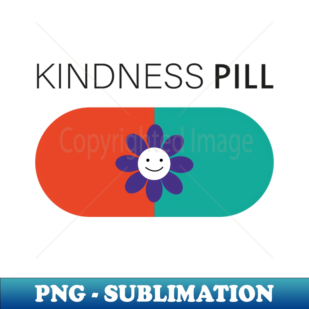 Kindness pill colorful smiley faces happiness for mental hea | Inspire ...