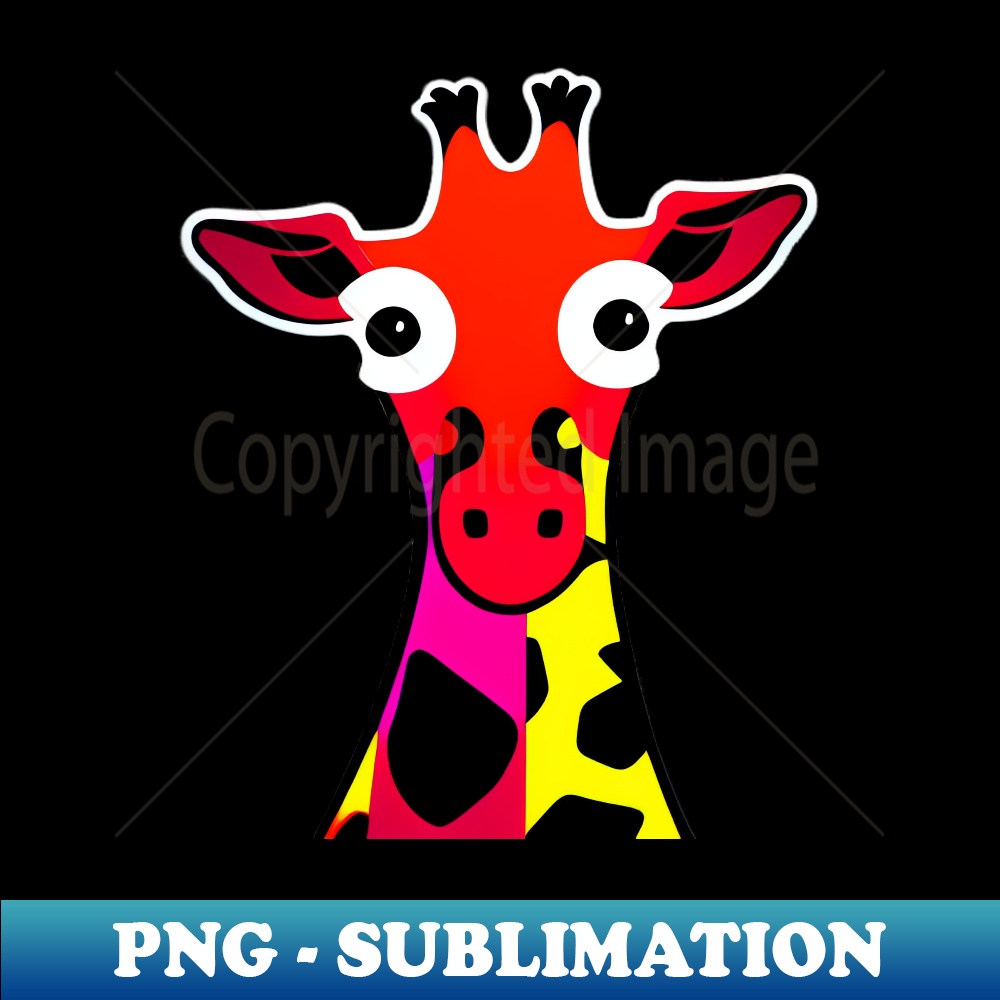 Funky Giraffes Bold and Beautiful A Celebration of Color - S | Inspire ...