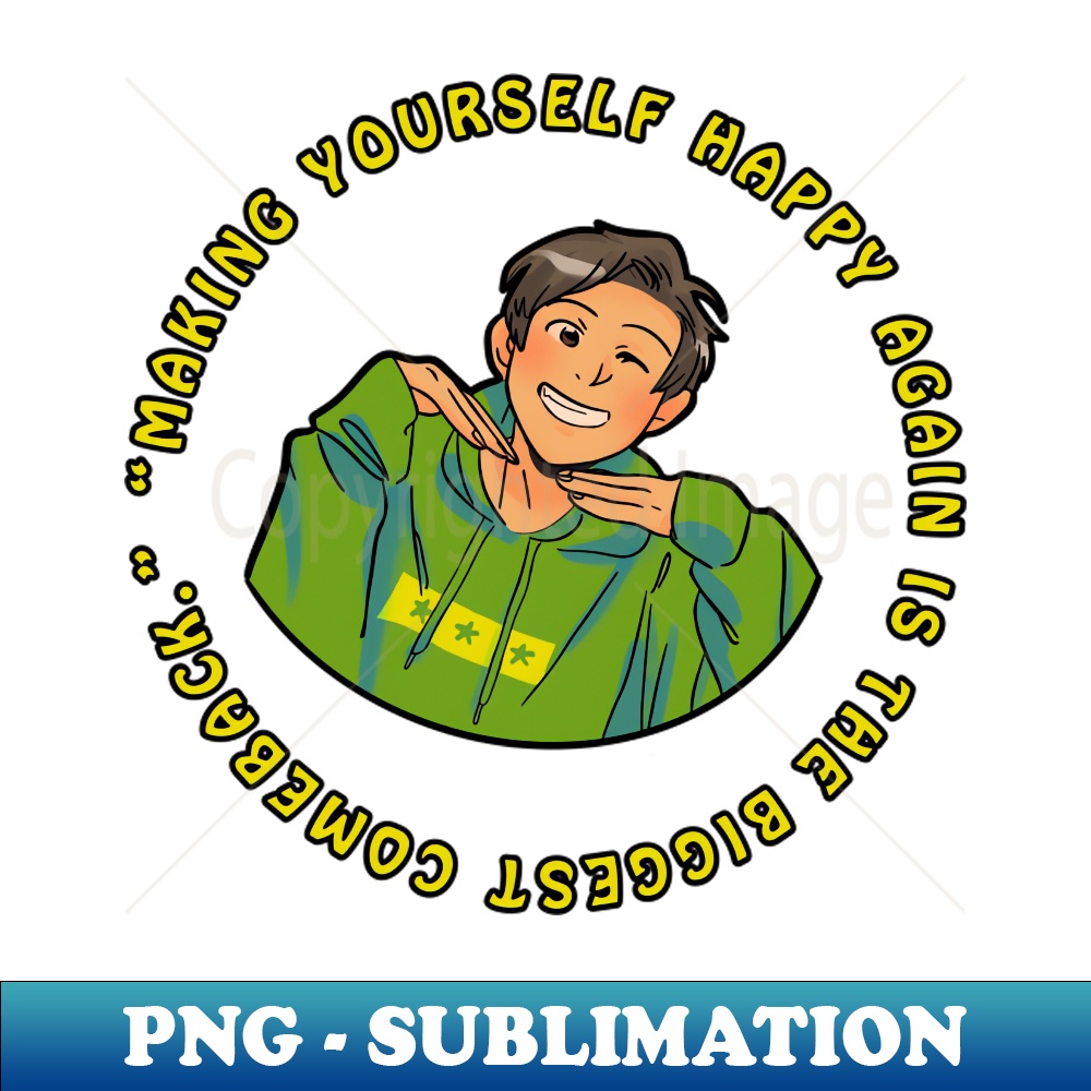 Make yourself happy happiness quotes - PNG Transparent Subli | Inspire ...