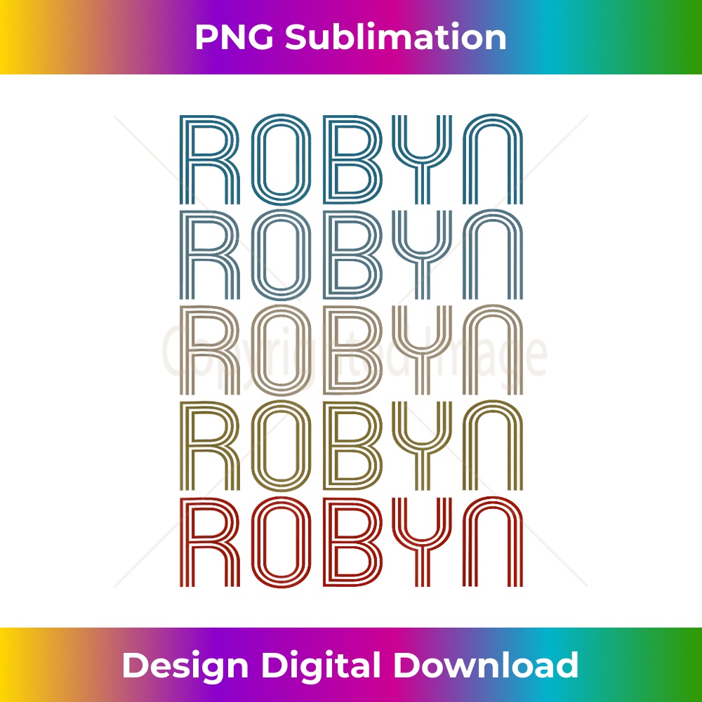 Robyn First Name Vintage Retro - Eco-Friendly Sublimation PN - Inspire ...