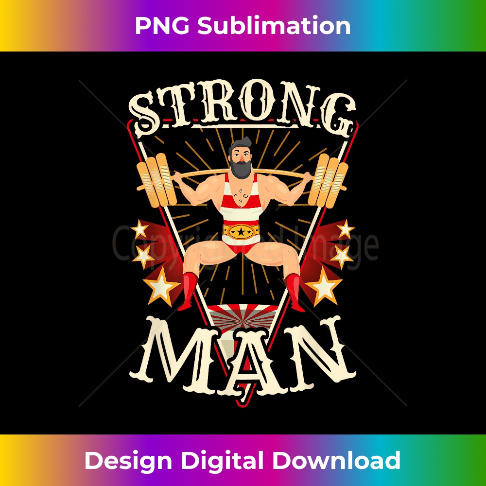 Squat - Vintage Circus Strongman Costume - Contemporary PNG - Inspire ...