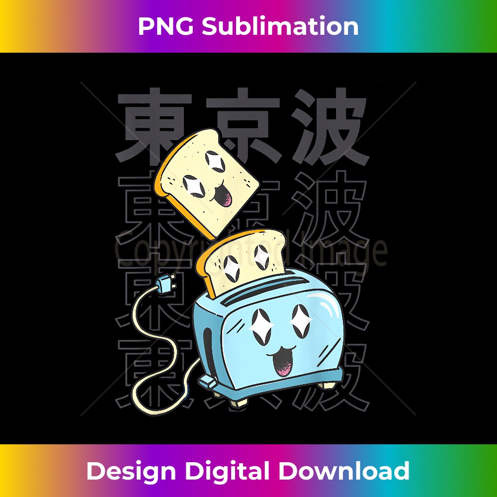 Toaster Toast Japanese Kawaii Aesthetic Otaku Anime Girl - T - Inspire ...