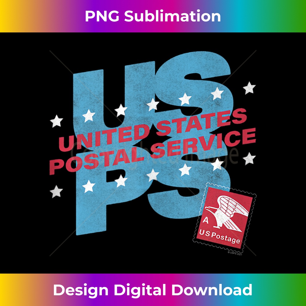 USPS Modern Logo with Stamp Tank To - Sleek Sublimation PNG - Inspire ...