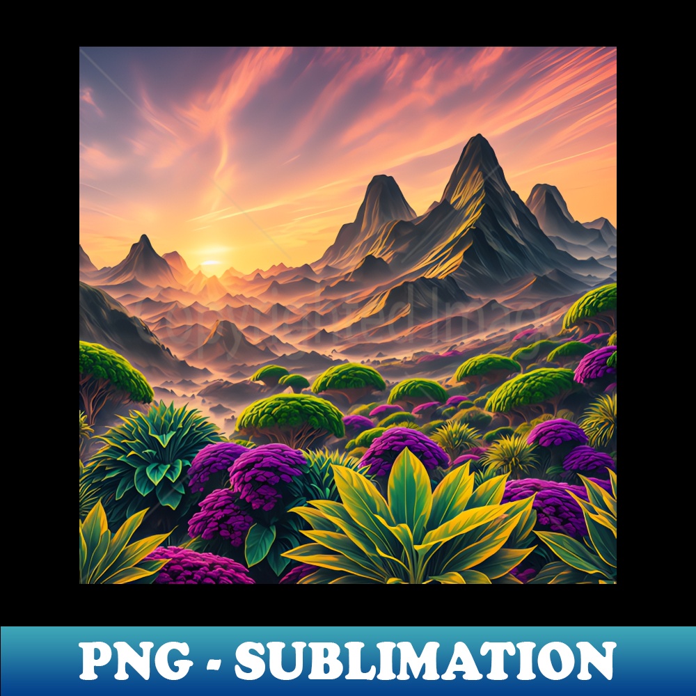 A Detailed Intricate Design Of Tropical Plants Illuminated B | Inspire ...