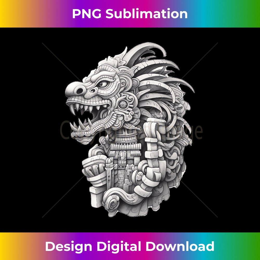 Quetzalcoatl Aztec God Feathered Serpent Kukulkan Graphic - | Inspire ...