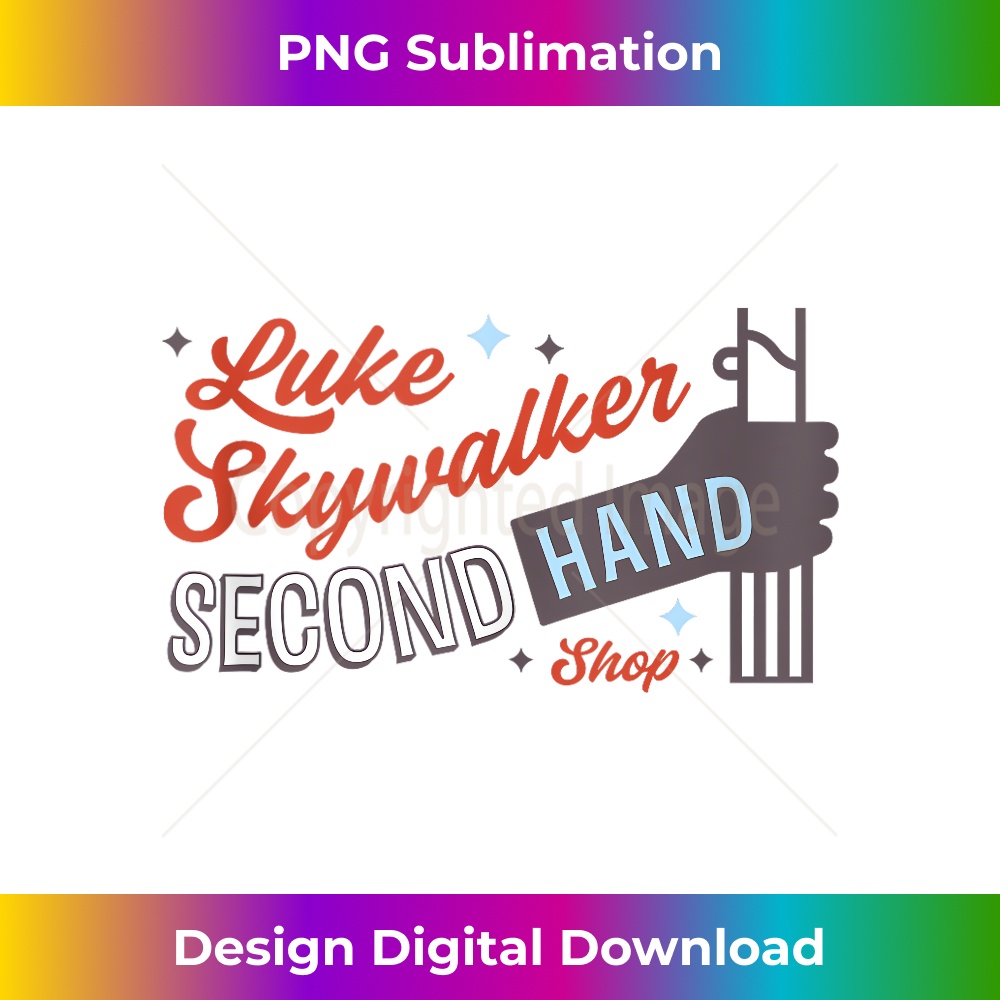 Star Wars Luke Skywalker Second Hand Shop Tank To - Bespoke | Inspire ...