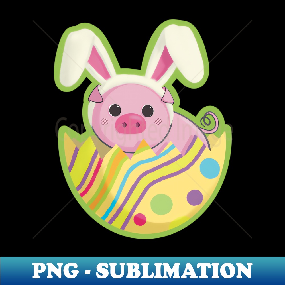 Surprise Im the Easter Bunny - Funny Piggy - Digital Sublima | Inspire ...