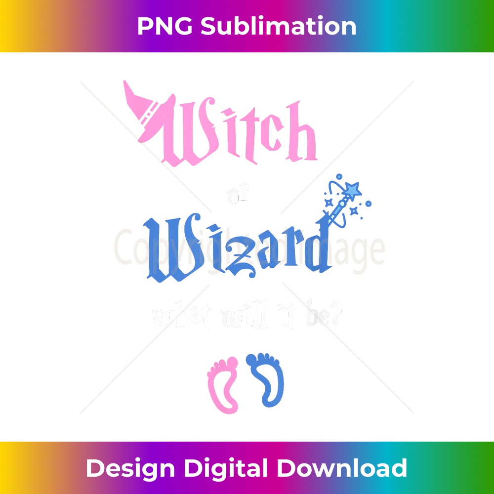 Witch or Wizard What Will it be Gender Reveal Announcement - | Inspire ...