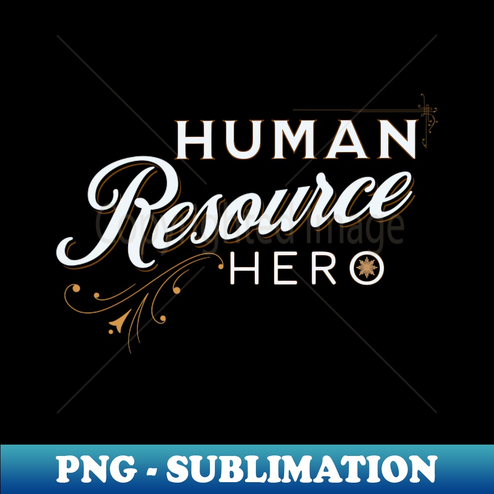 HR Hero - Premium Sublimation Digital Download - Vibrant and | Inspire ...