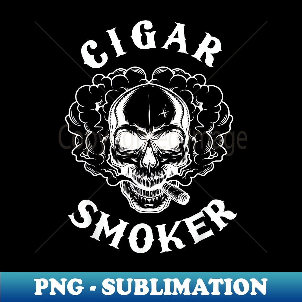 Cigar Smoker Skull Skeleton Humidor Tobacco Cigars Smoking - | Inspire ...