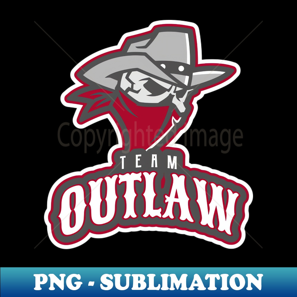 eSport Gaming Team Outlaw - Retro PNG Sublimation Digital Do | Inspire Uplift