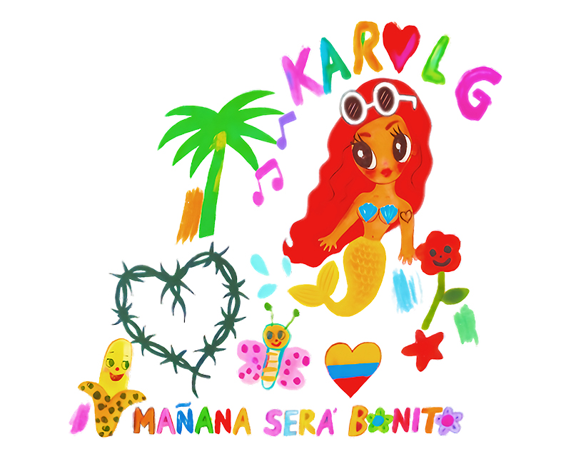 Karol G Mermaid Svg, Bichota Mermaid Manana Sera Bonito SVG, | Inspire ...
