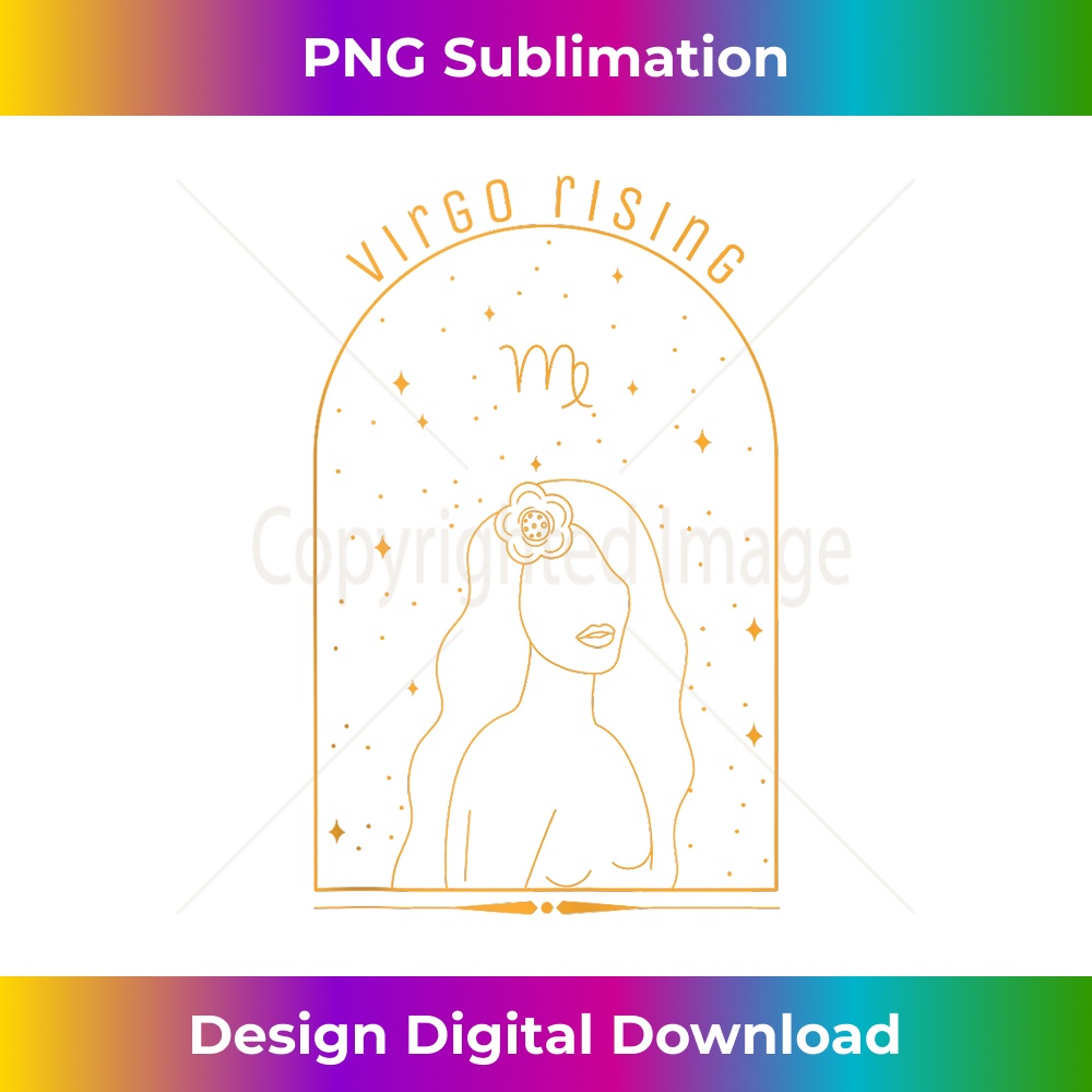 Virgo Rising Astrological Tank To - Innovative PNG Sublimati - Inspire ...
