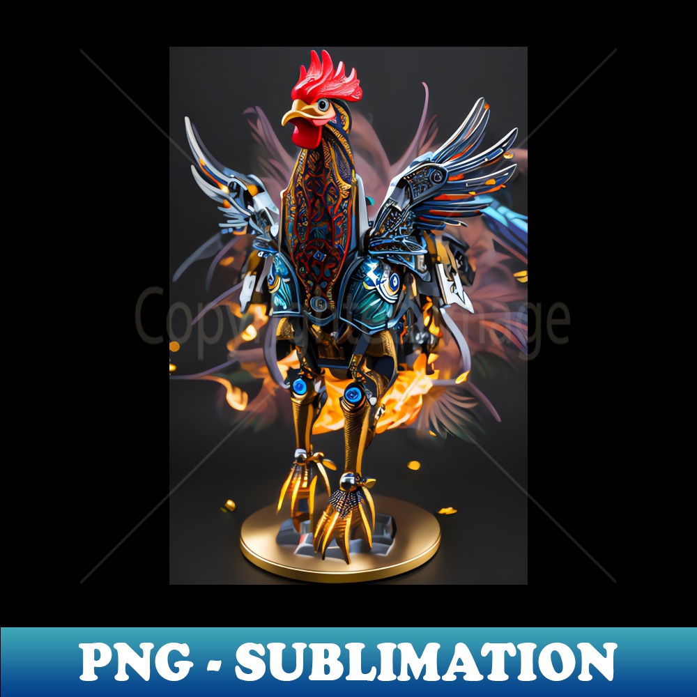 halloween chicken cool robots 22 - High-Resolution PNG Subli | Inspire ...