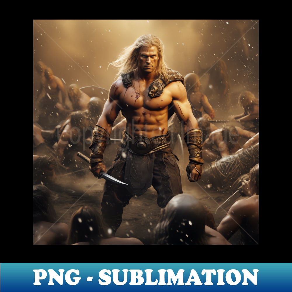 Viking lord in battle - Special Edition Sublimation PNG File - Inspire ...