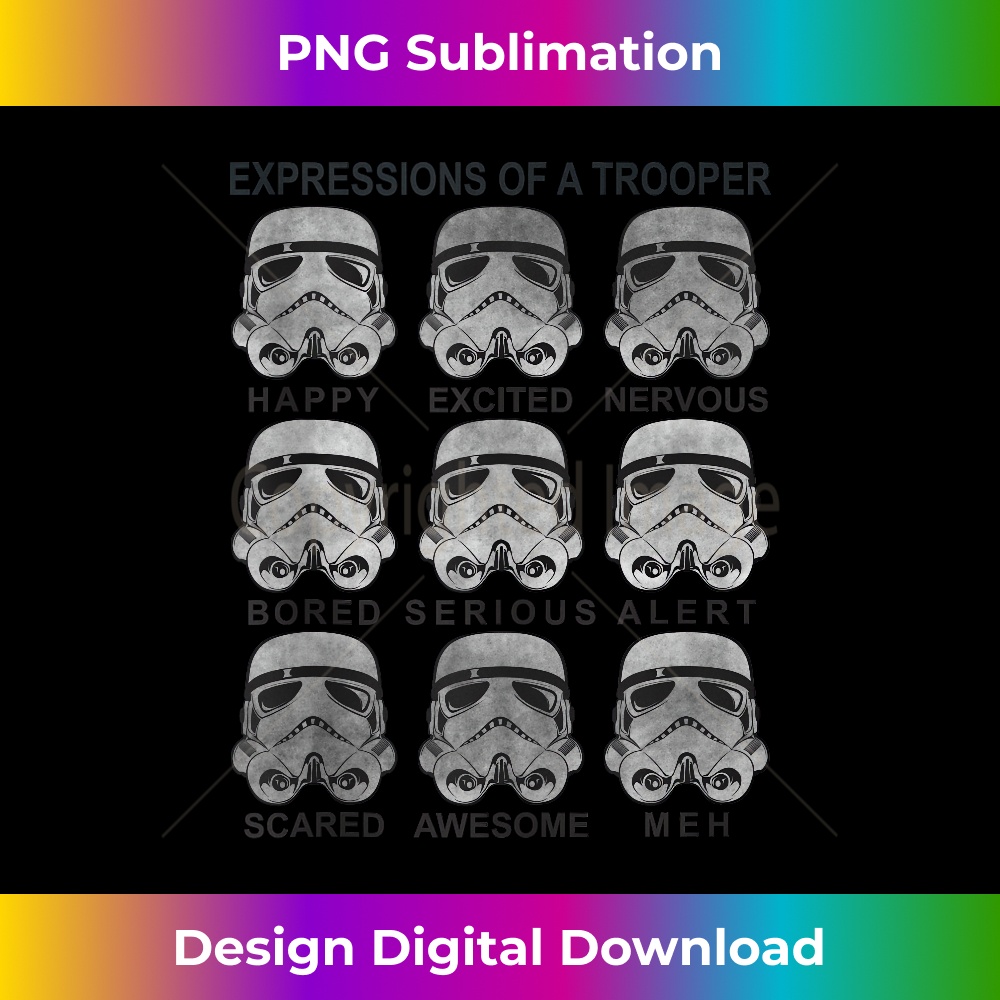 Star Wars Expressions Of A Stormtrooper Portrait Grid Tank T | Inspire ...
