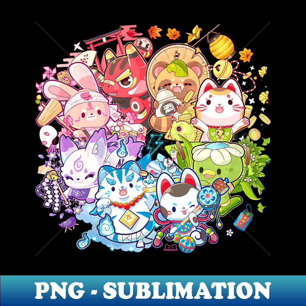 Color Wheel - Kawaii Folklore - Professional Sublimation Dig | Inspire ...