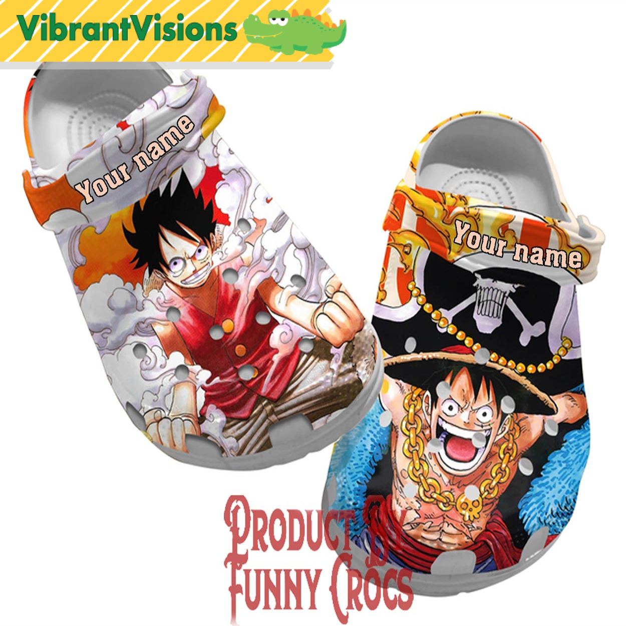 Customized Hito Hito No Mi Model Nika One Piece Crocs - Disc | Inspire ...