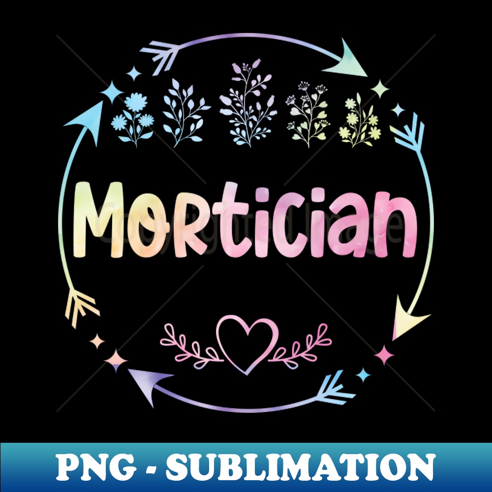 Mortician cute floral watercolor - Stylish Sublimation Digit | Inspire ...