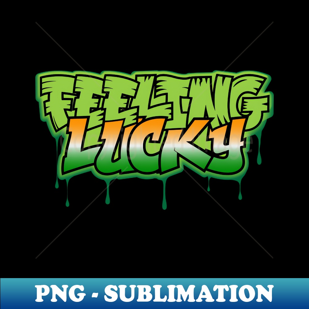 Feeling Lucky Graffiti Tees for the Feast of Saint Patrick-L | Inspire ...