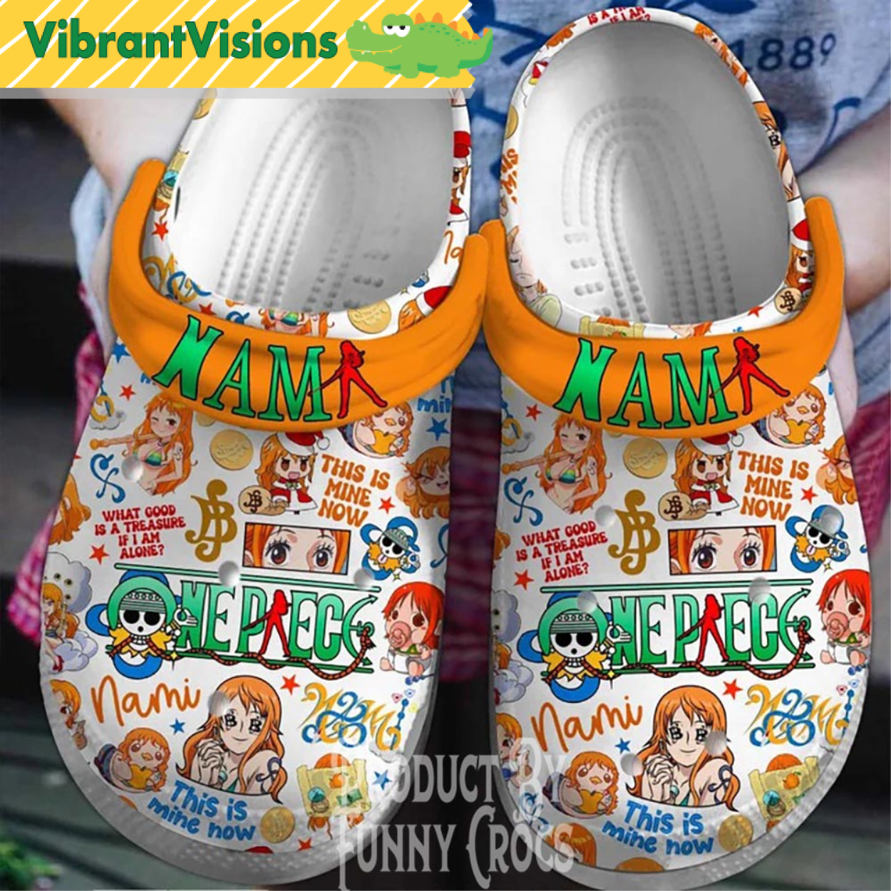 One Piece Nami Crocs Shoes - Discover Comfort And Style Clog | Inspire ...