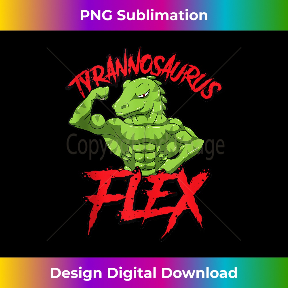Tyrannosaurus Flex T-Rex Dinosaur Bodybuilder Sport Training | Inspire ...