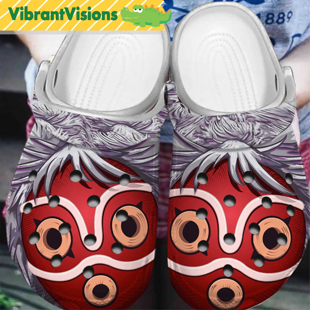 Princess Mask Anime Crocs - Discover Comfort And Style Clog | Inspire ...