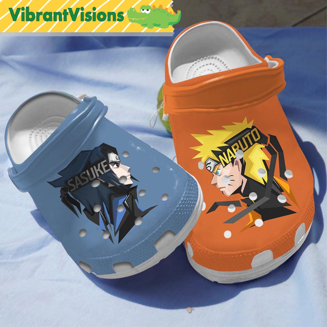 Sasuke x Naruto Crocs - Discover Comfort And Style Clog Shoe | Inspire ...