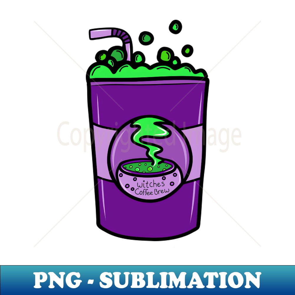 Witches Coffee Brew in a Takeaway Cup made by EndlessEmporiu | Inspire ...