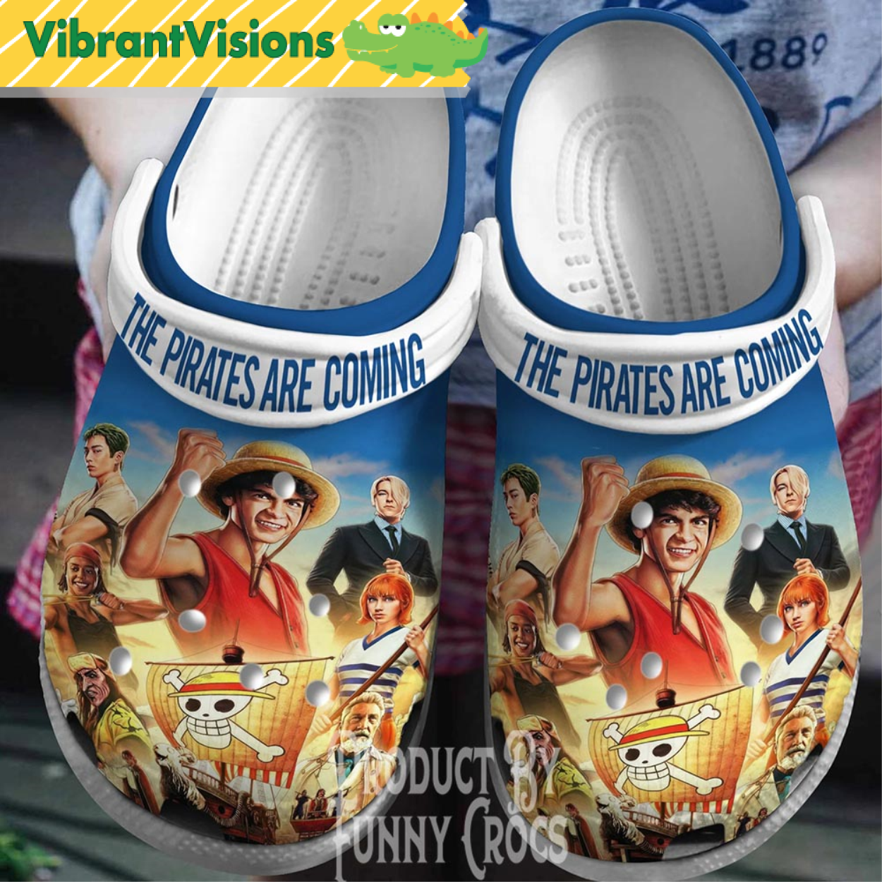 The Pirates Are Coming One Piece Crocs - Discover Comfort An | Inspire ...