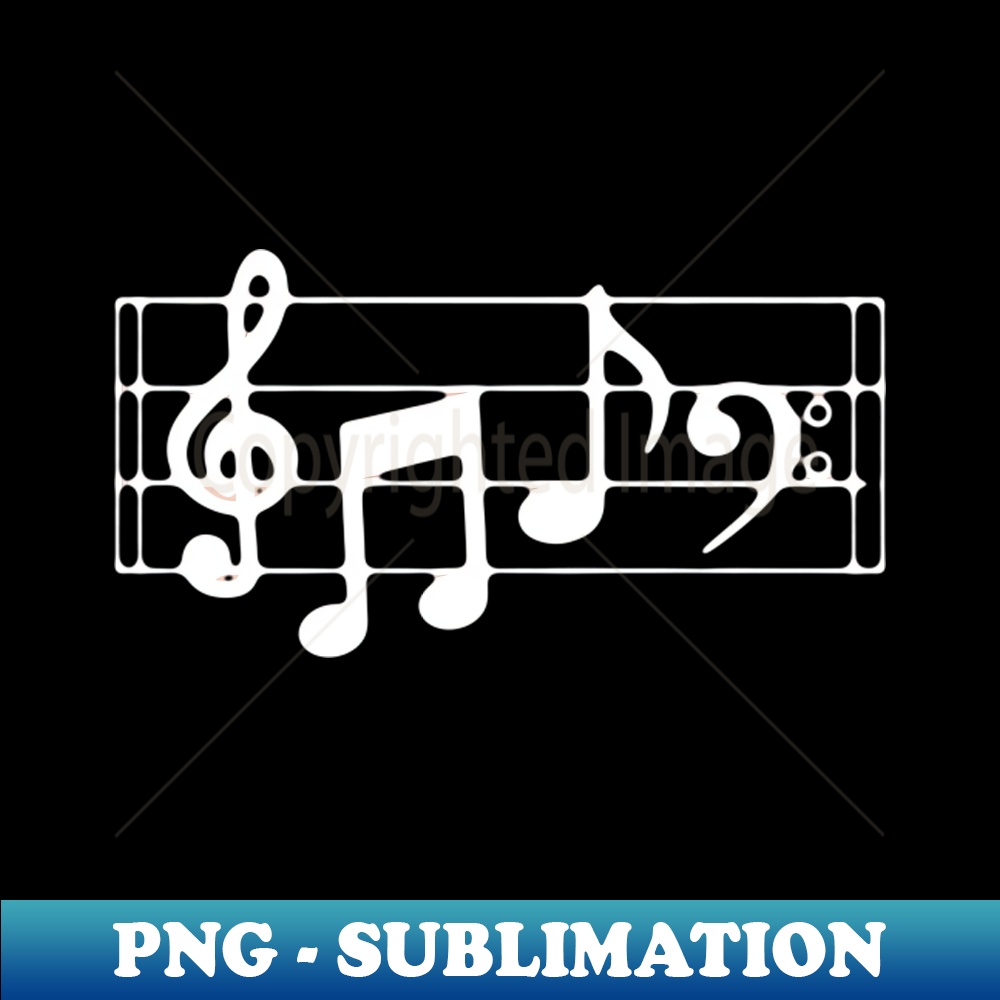 Music Notes - Special Edition Sublimation PNG File - Bring Y | Inspire ...