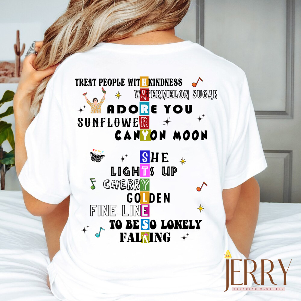 Tracklist Fine Line Album Hary Styles Shirt | Inspire Uplift