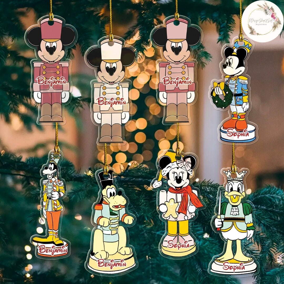 Personalized Mickey and Friends Nutcrackers Disney Christmas - Inspire ...