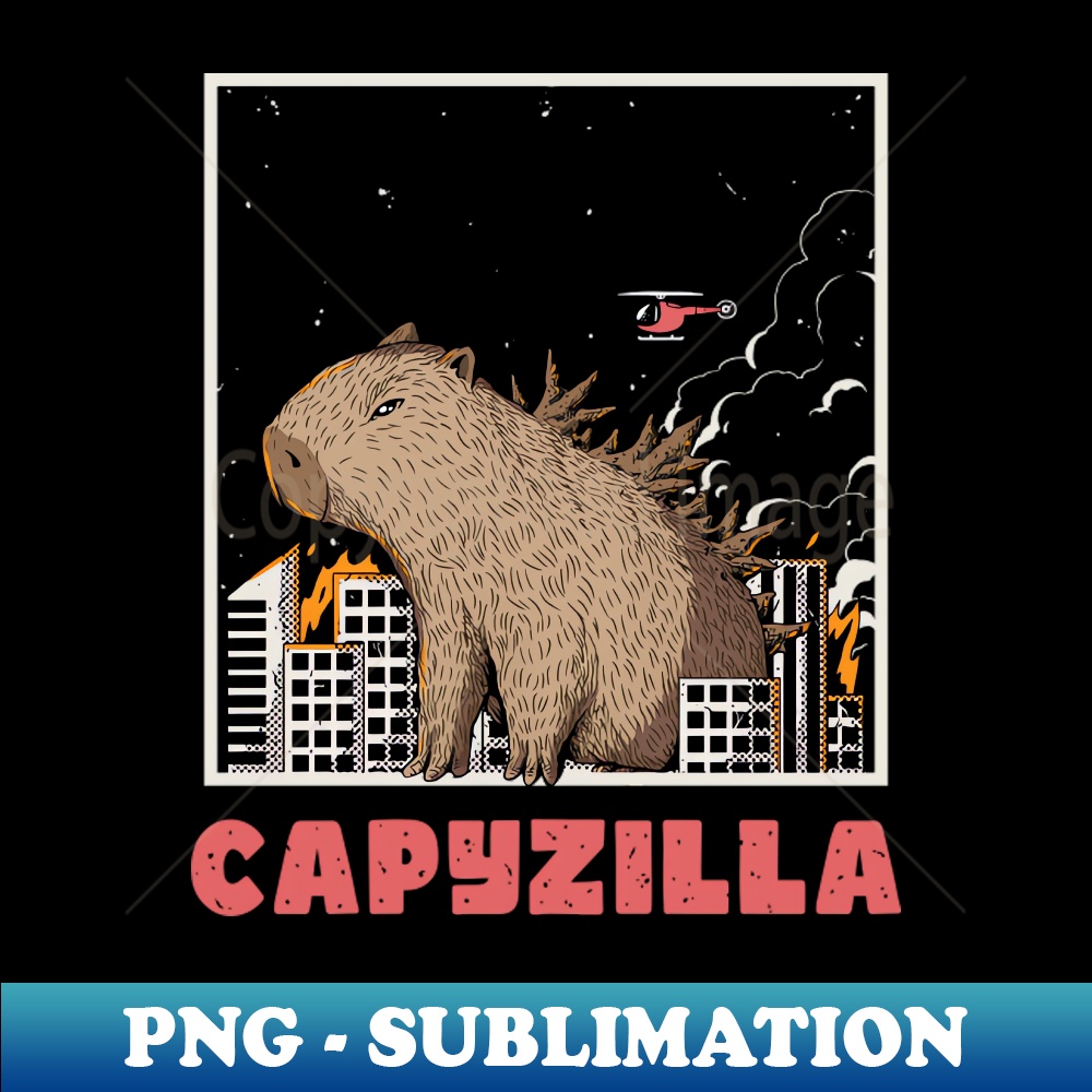 Kaiju Capybara - Premium Sublimation Digital Download - Unle - Inspire ...