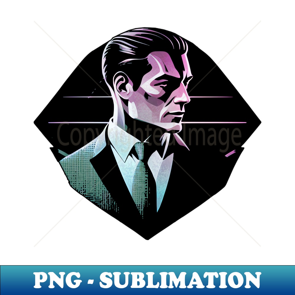 Classy Man With Tie - PNG Transparent Sublimation Design - S - Inspire ...