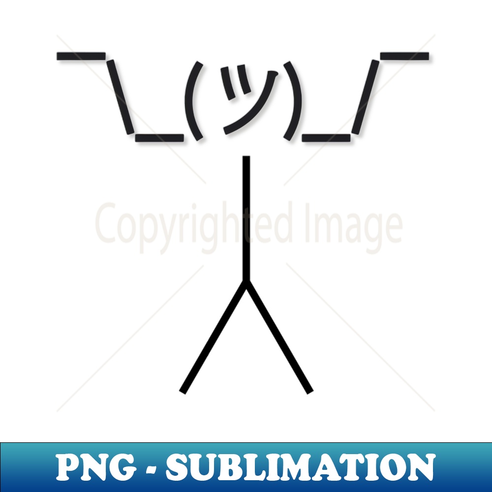 ASCII Shrug Shrugging Emoji Emoticon shirt - Digital Sublima | Inspire ...
