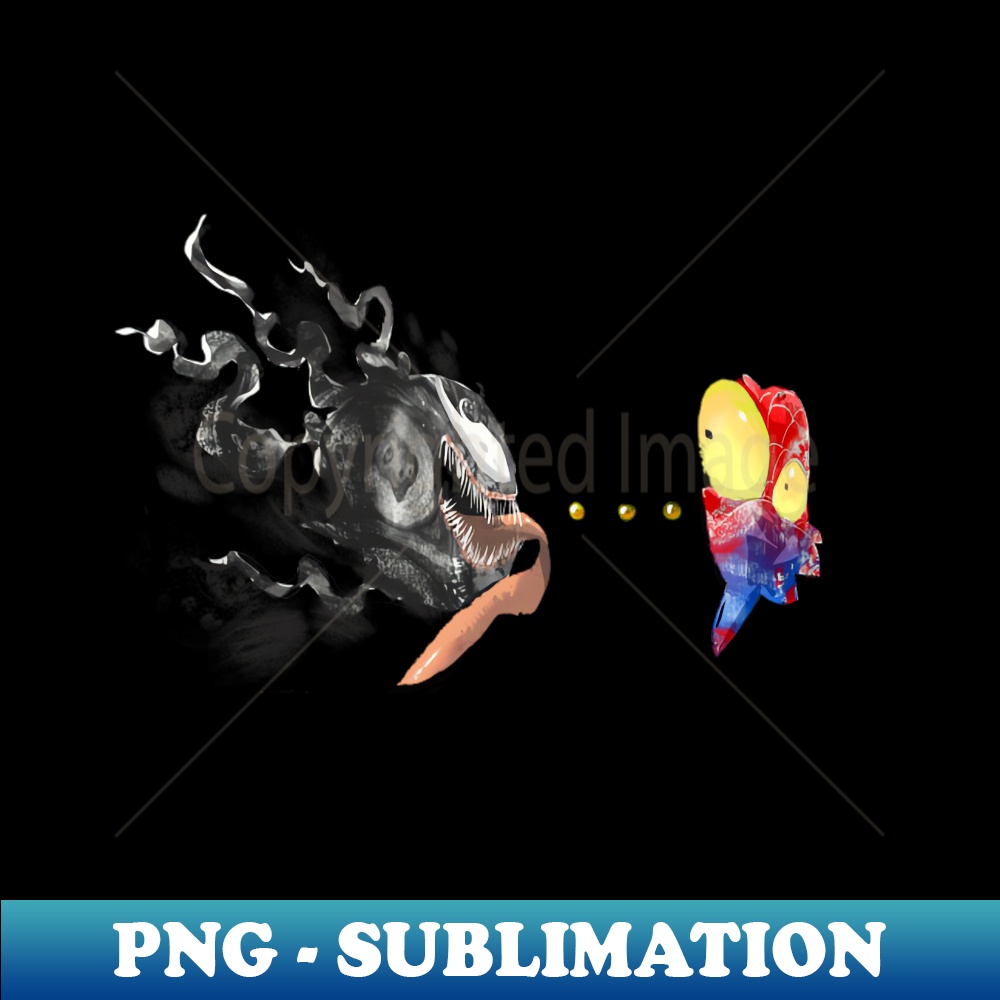 Venom pacman - PNG Transparent Sublimation File - Spice Up Y | Inspire ...