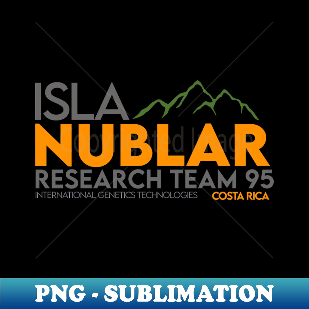 Isla Nublar Research Team - Vintage Sublimation PNG Download - Inspire Uplift