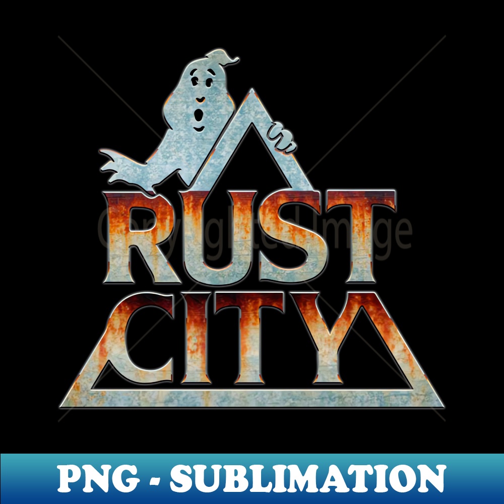 Ghostbusters Rust City - Special Edition Sublimation PNG Fil | Inspire ...