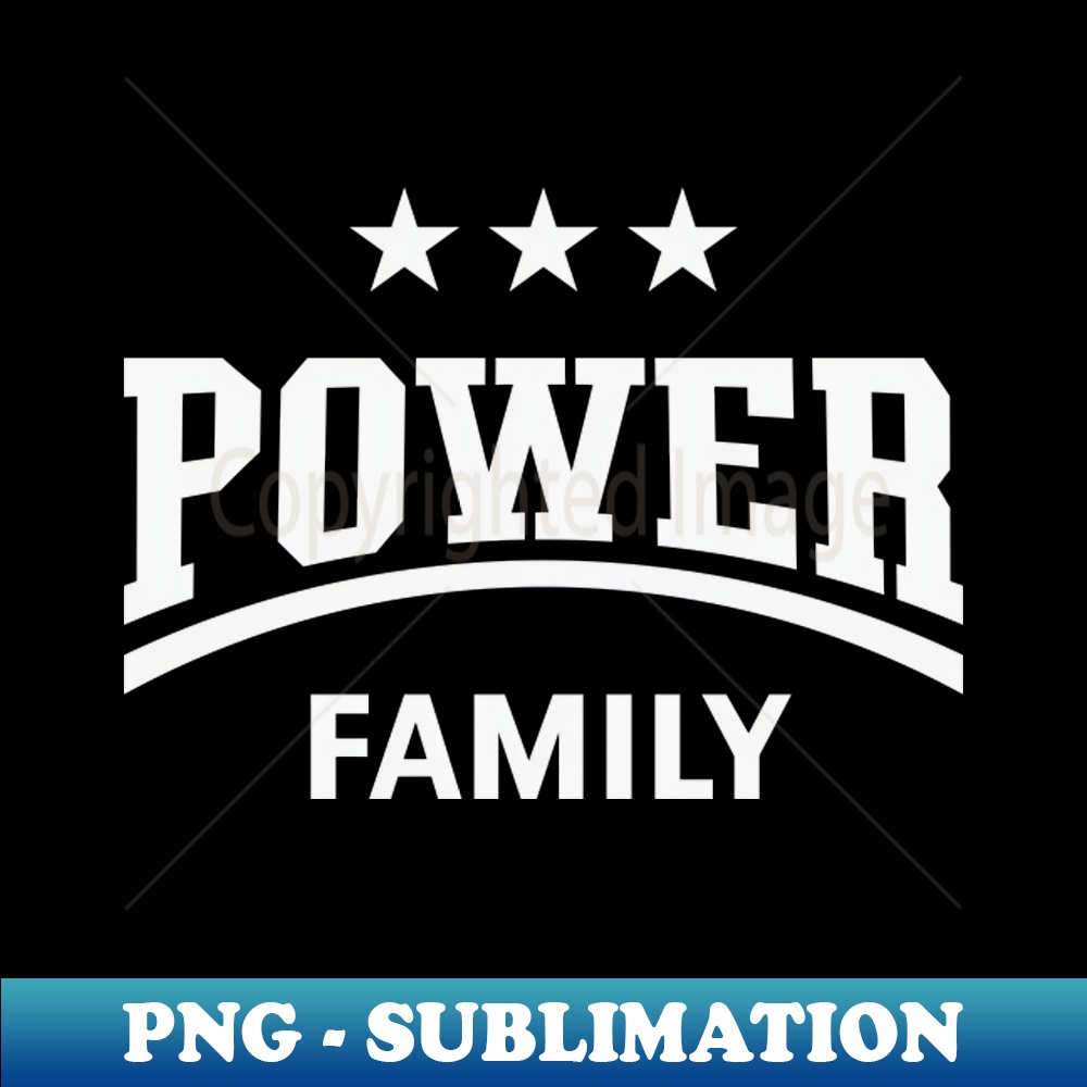 Power Family Family Father Mother White - Elegant Sublima | Inspire Uplift