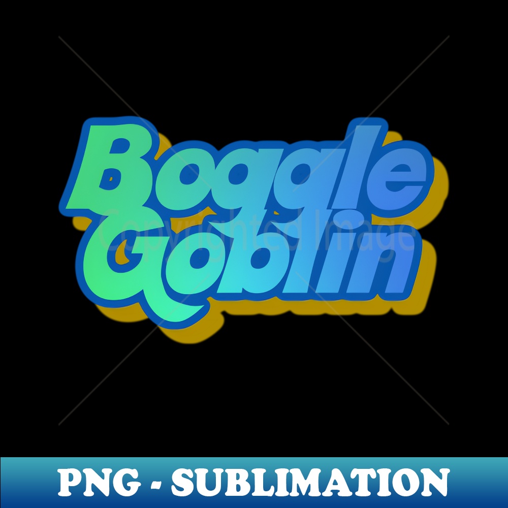 Boggle Goblin - Trendy Sublimation Digital Download - Captur - Inspire ...
