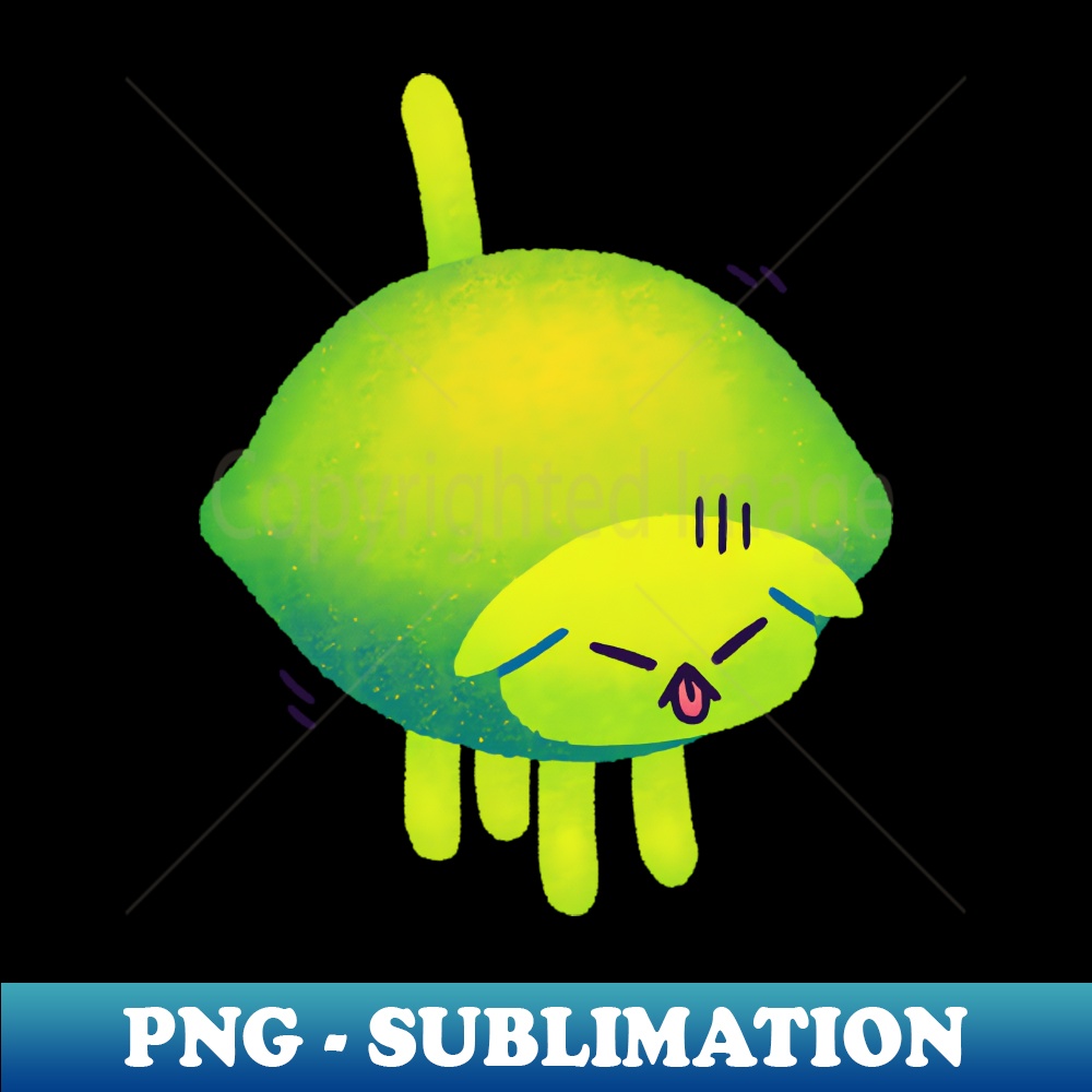 Lime Cat - PNG Sublimation Digital Download - Capture Imagin | Inspire ...