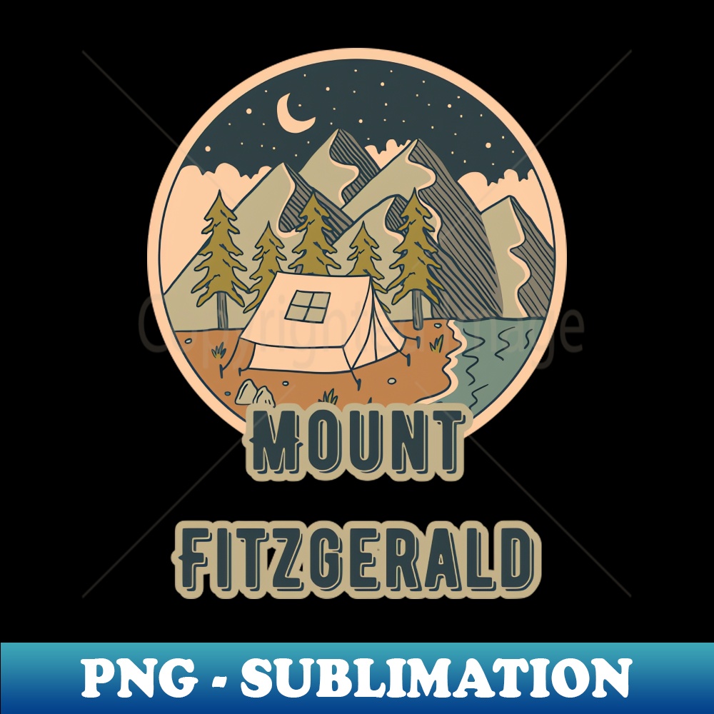 Mount Fitzgerald - Professional Sublimation Digital Download - Inspire ...
