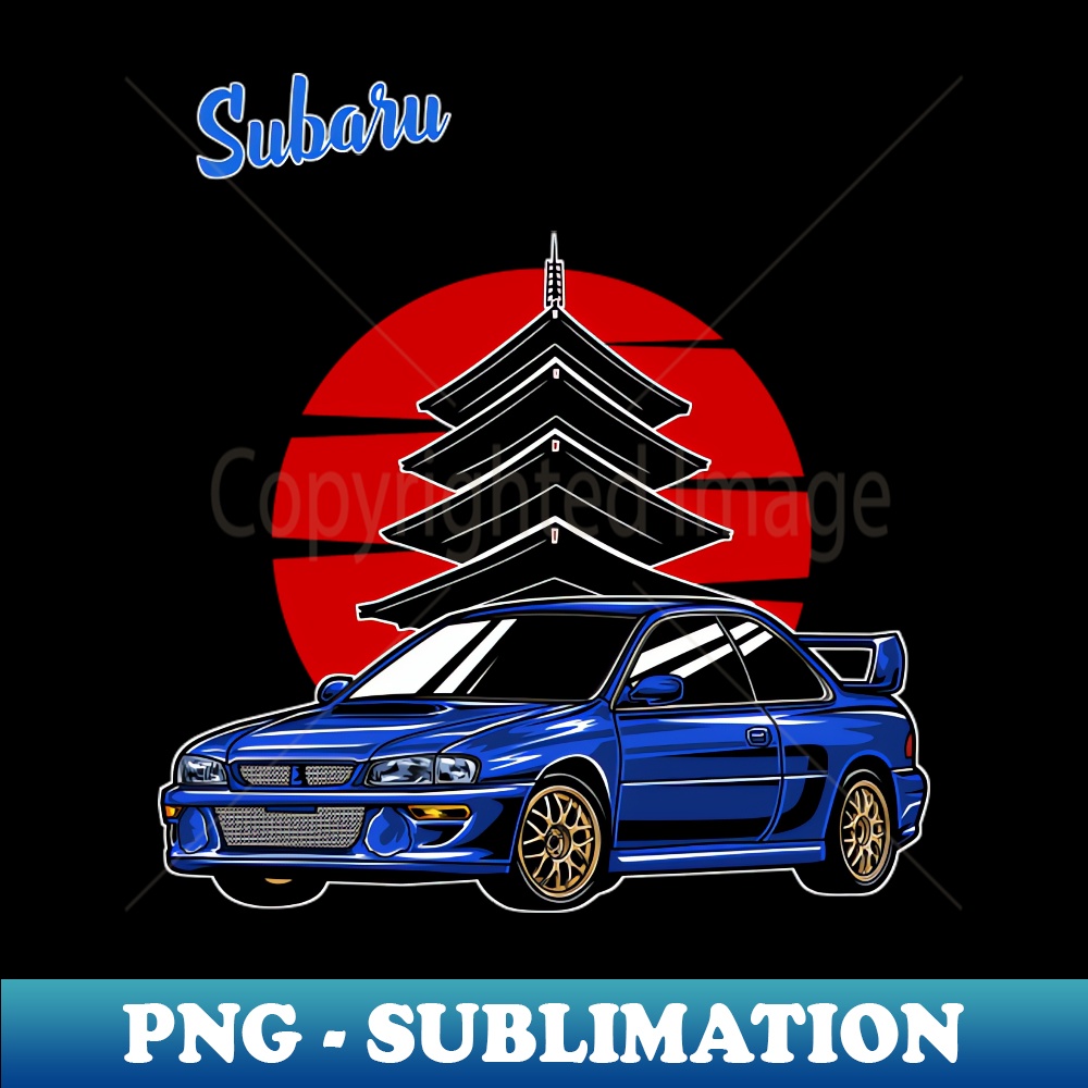 Subaru Impreza - Artistic Sublimation Digital File - Defying | Inspire ...