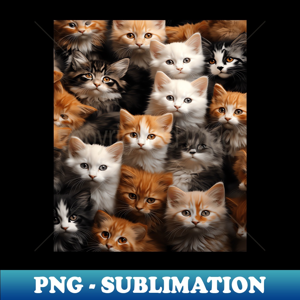 Funny Cat many cats Cute Kawaii Cat Cute eyes many kittens - | Inspire ...