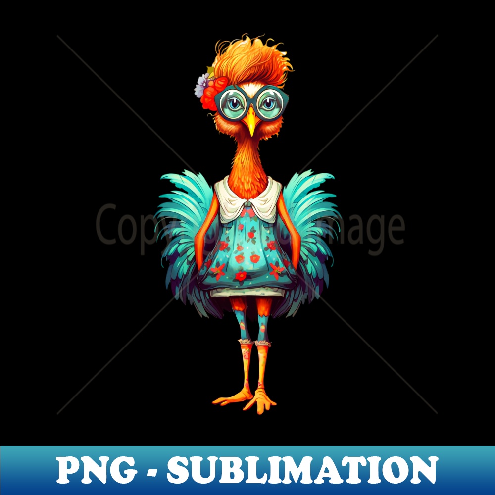 Funny chicken - PNG Transparent Sublimation Design - Boost Y - Inspire ...