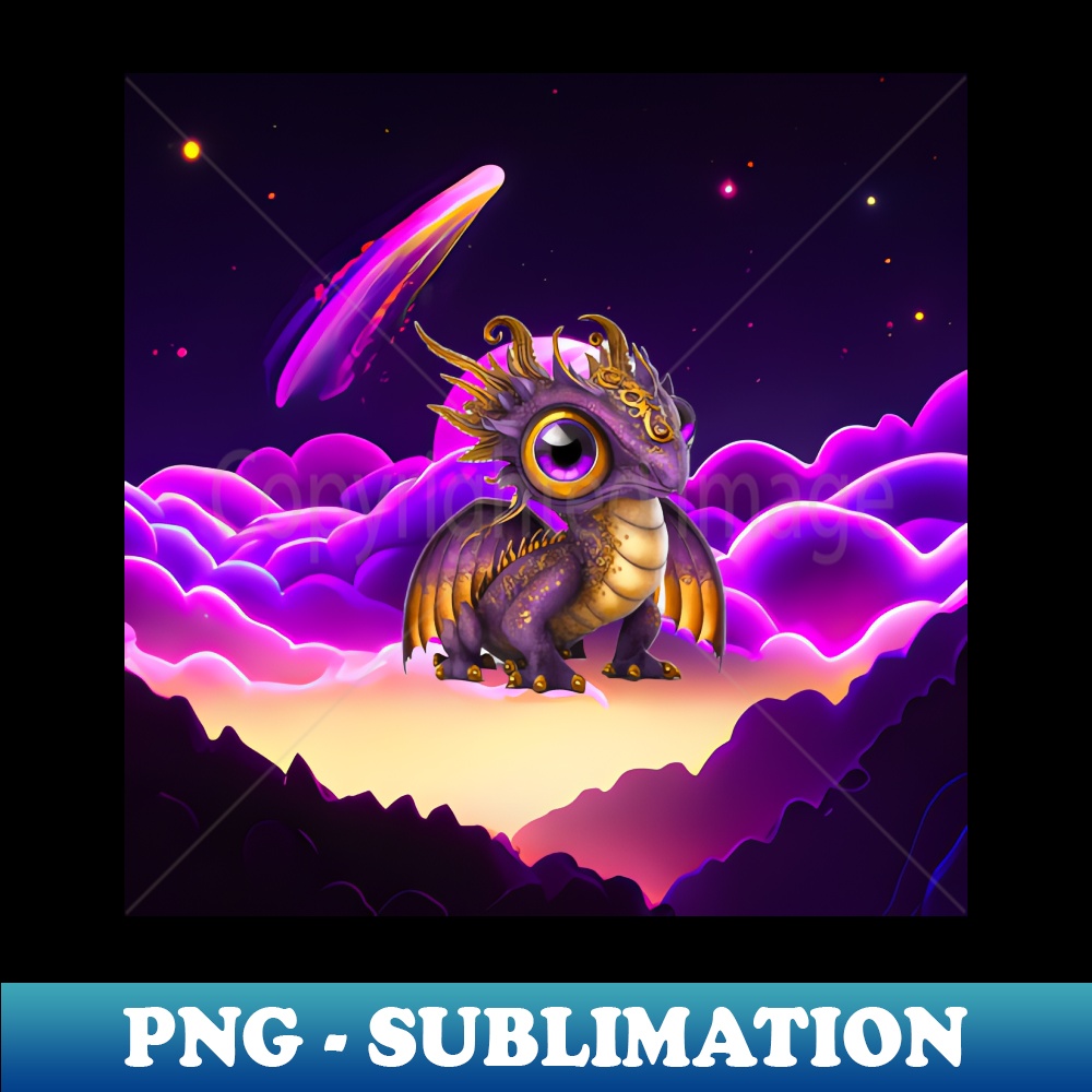 Galaxy dragon - Digital Sublimation Download File - Bold & E | Inspire Uplift